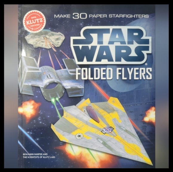 Star Wars | Toys | Starwars Activity Book Folded Flyers Craft Kit 4 ...